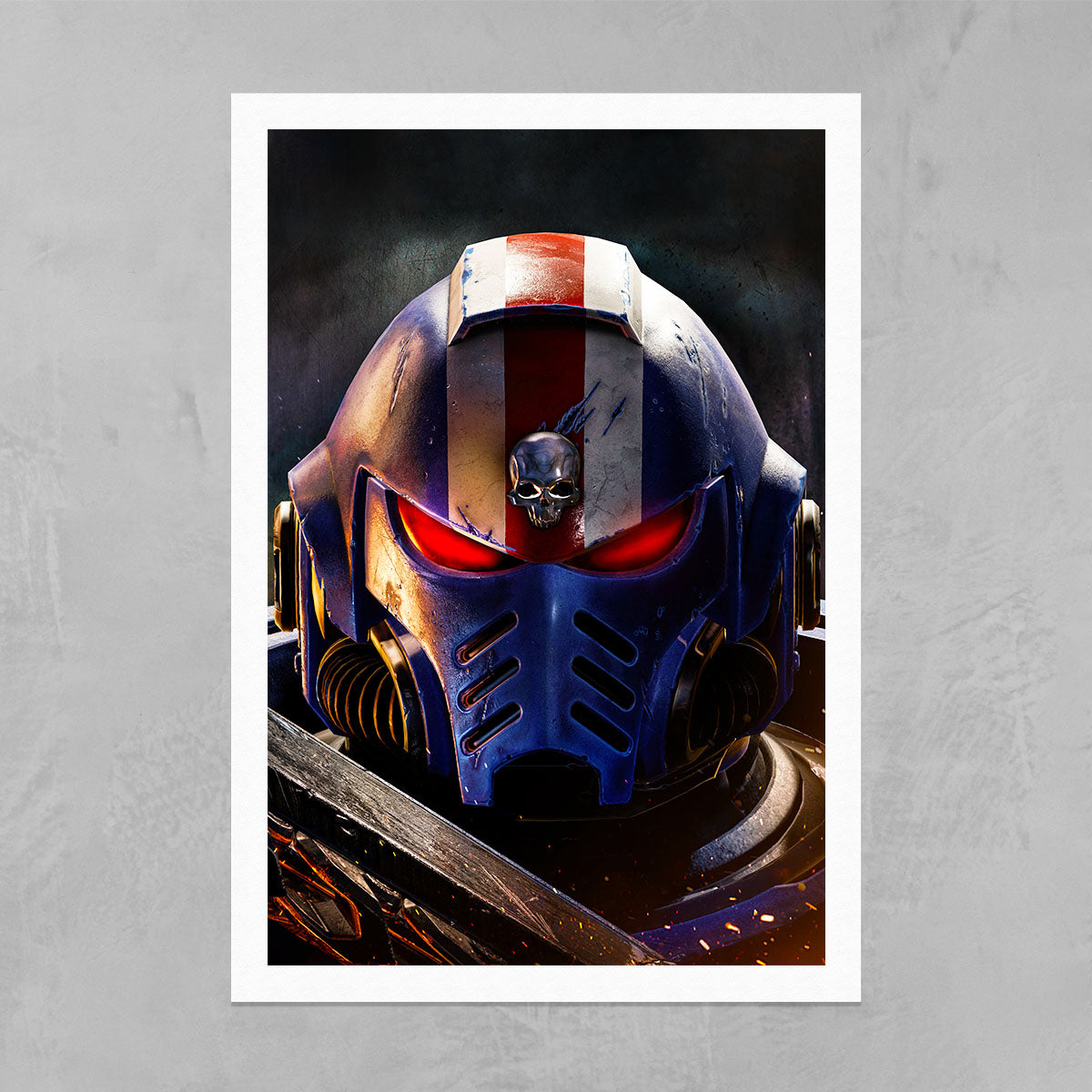 Space Marine 2 Steelbook Cover Art Print – Game Artwork – Warhammer ...