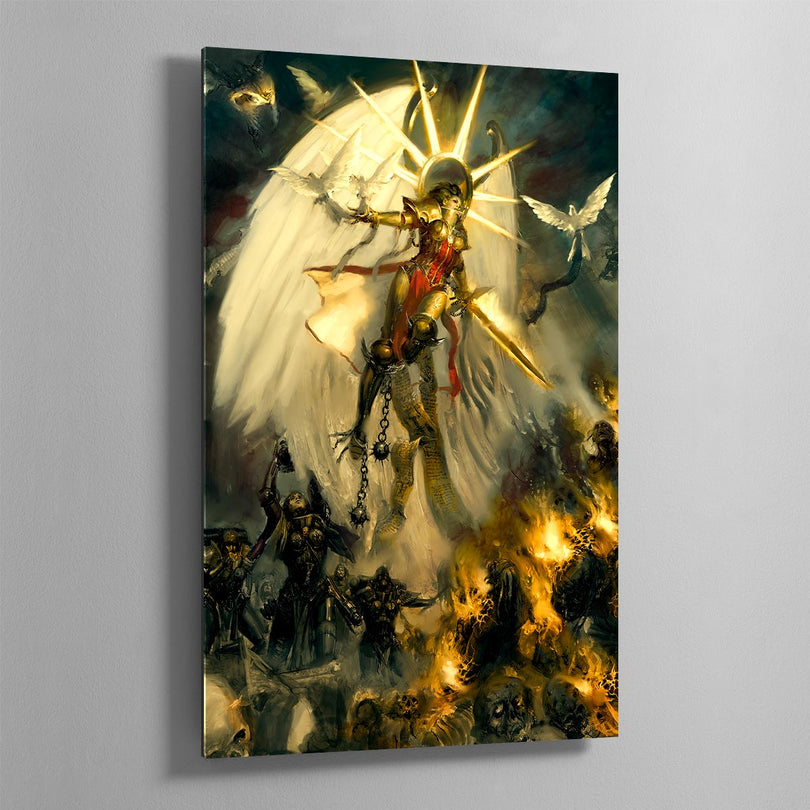 Saint Celestine Art Print – Warhammer 40K Collectible – Warhammer Art