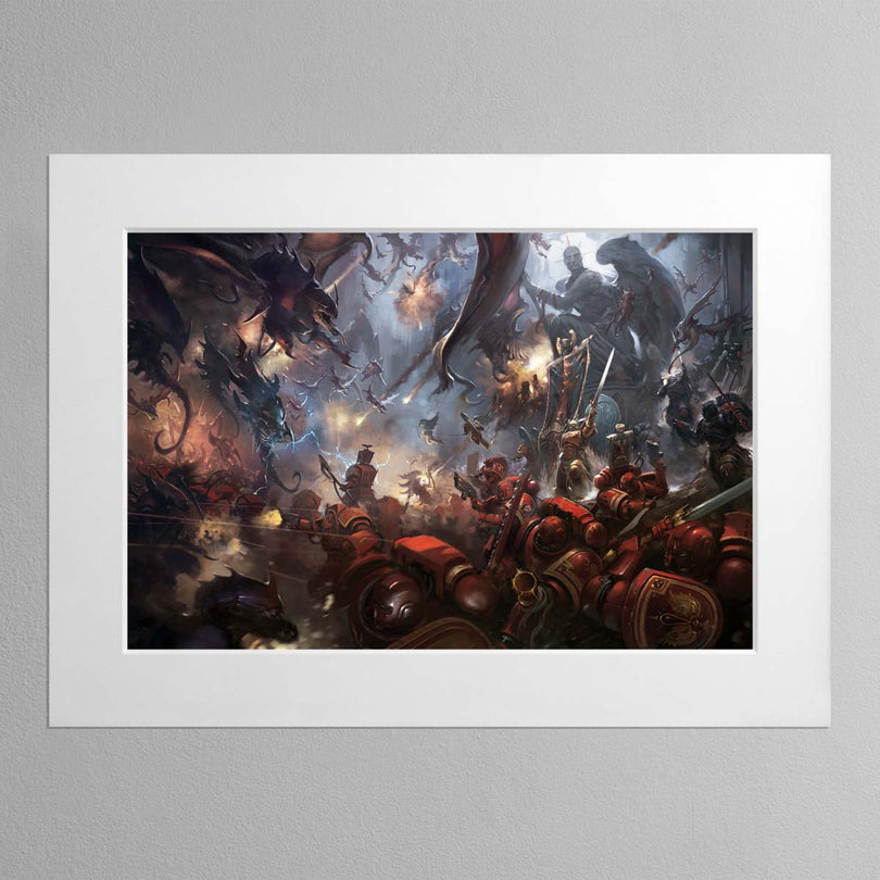 Scions of Baal Art Print – Warhammer 40K Collectible – Warhammer Art