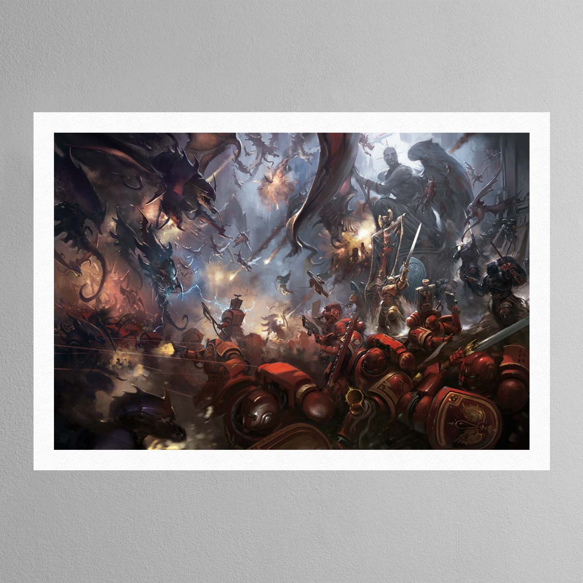 Scions of Baal Art Print – Warhammer 40K Collectible – Warhammer Art