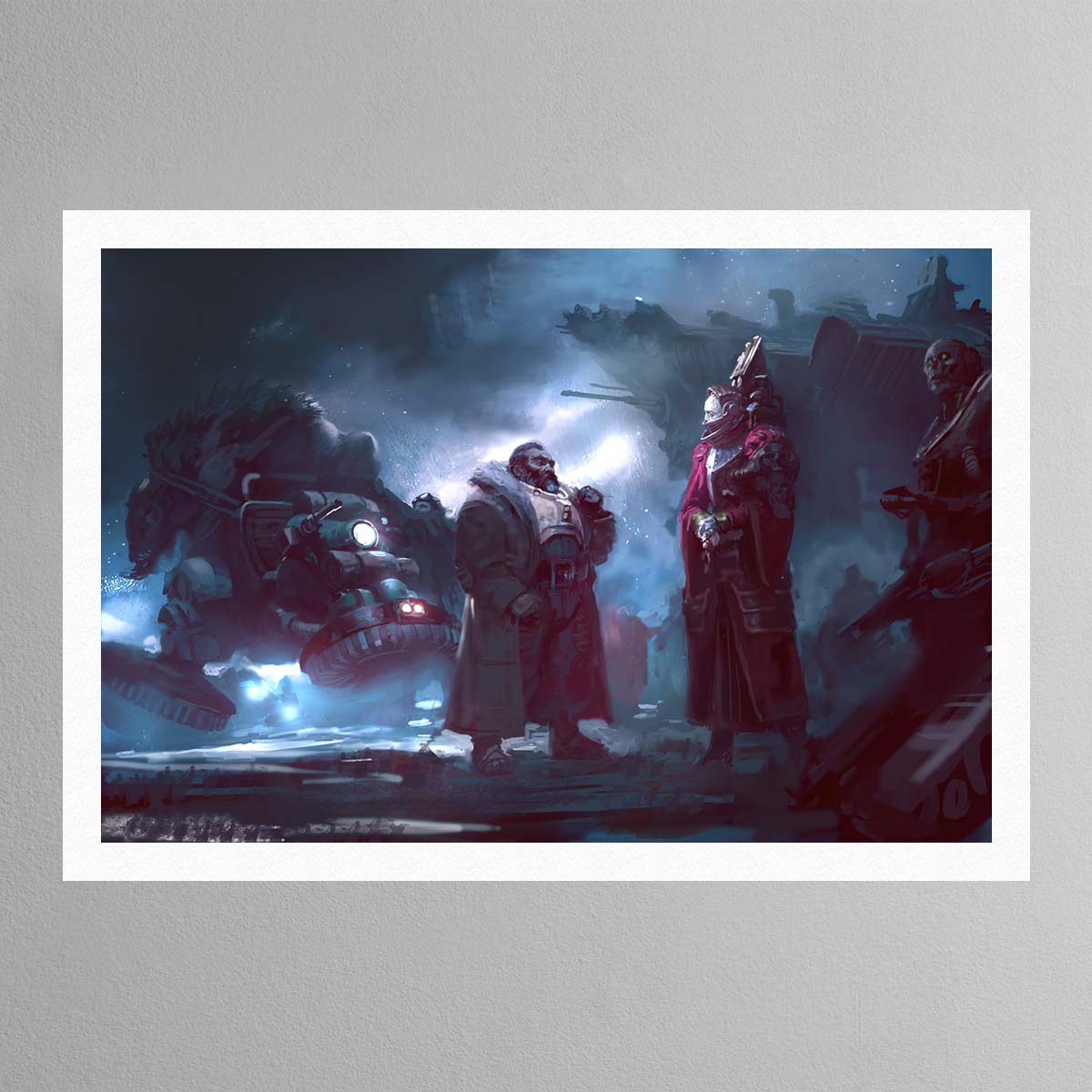 Seekers and Delvers Art Print – Warhammer 40K Collectible – Warhammer Art