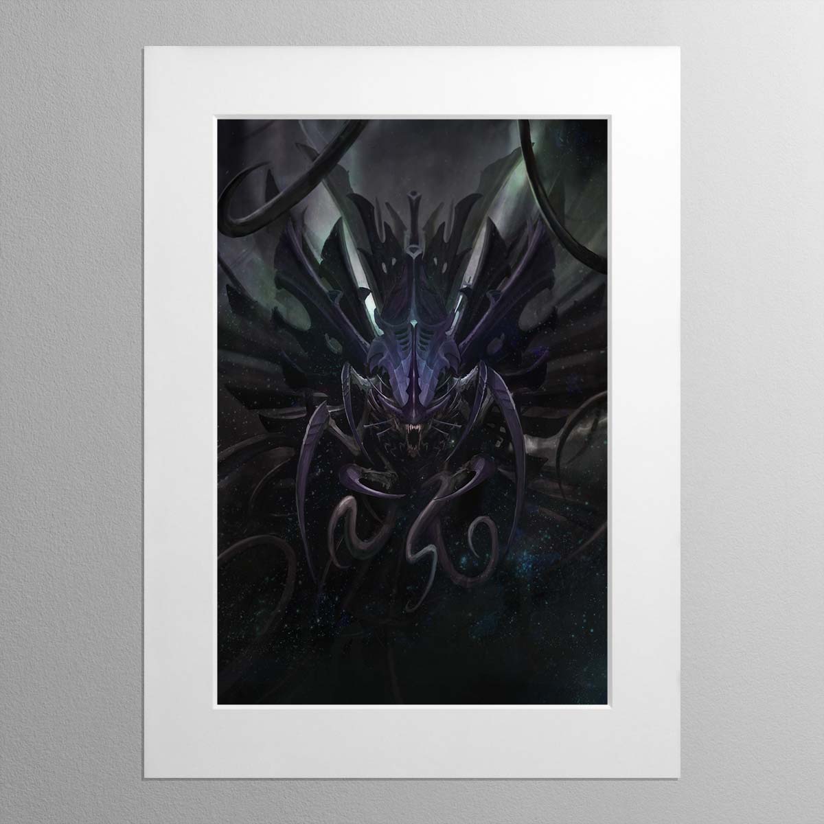Shadow in the Warp Art Print – Warhammer 40K Collectible – Warhammer Art