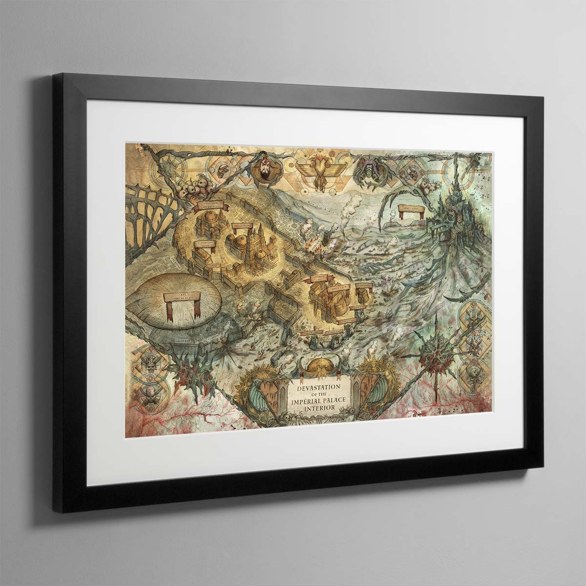 Siege of Terra Warhawk Map Art Print – The Horus Heresy Collectible ...