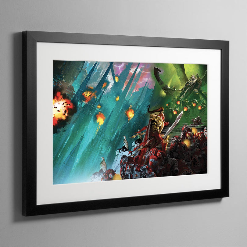 Siege of Terra - Warhawk Cover Art Print – The Horus Heresy – Warhammer Art