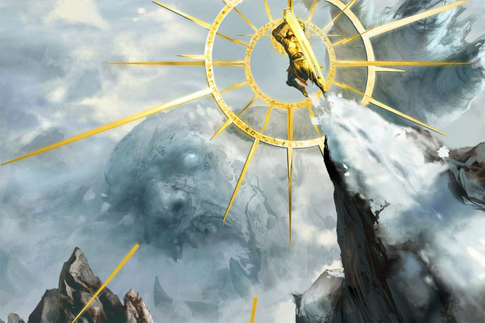 Sigmar vs Behemat Art Print – Age of Sigmar Collectible – Warhammer ...