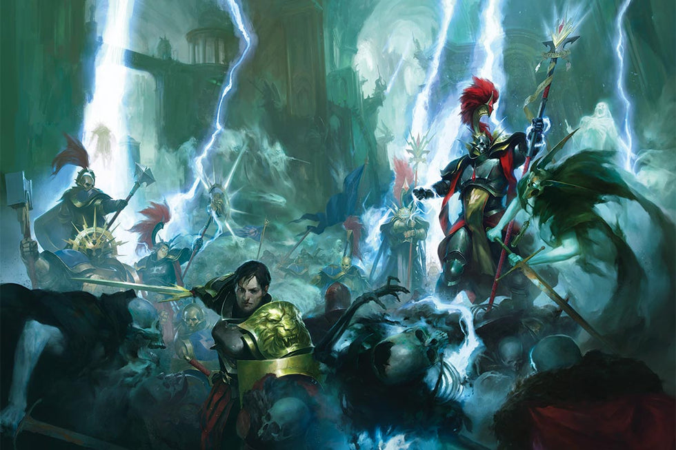 Soul Wars Art Print – Age of Sigmar Collectible – Warhammer Art