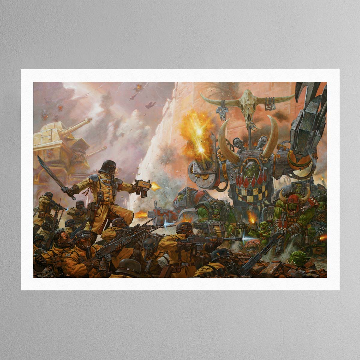 Steel Legion Art Print – Warhammer 40K Collectible – Warhammer Art