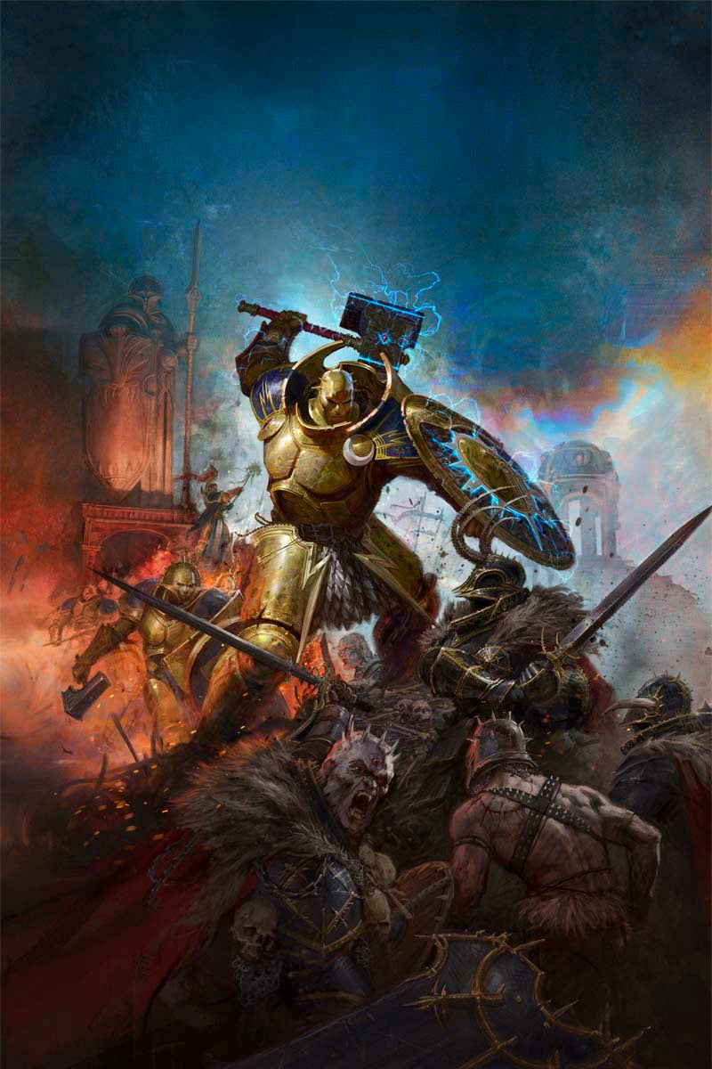Stormcast Eternals Annihilator Art Print – Age of Sigmar Collectible ...