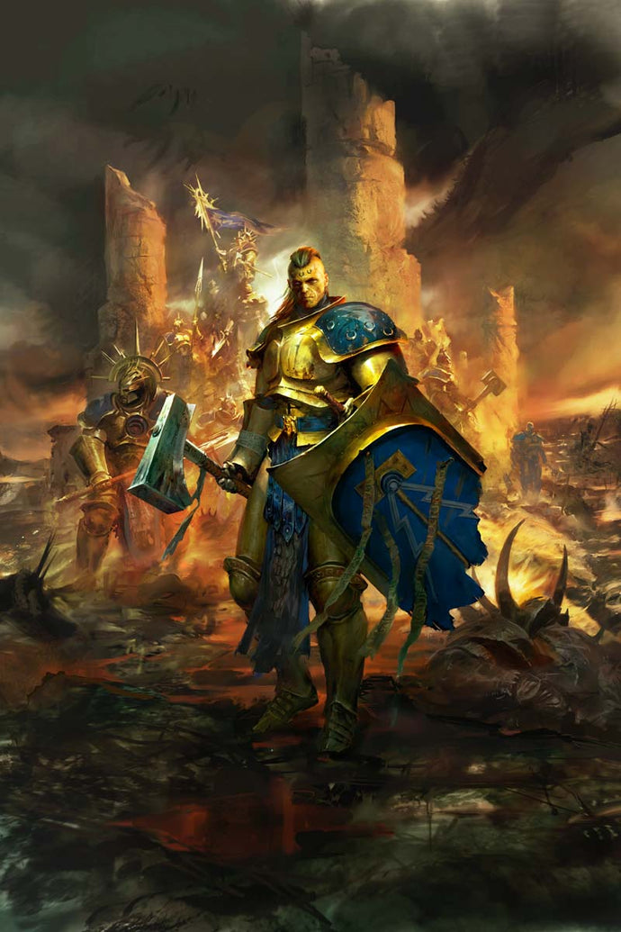 Stormcast Eternals Art Print – Age of Sigmar Collectible – Warhammer ...