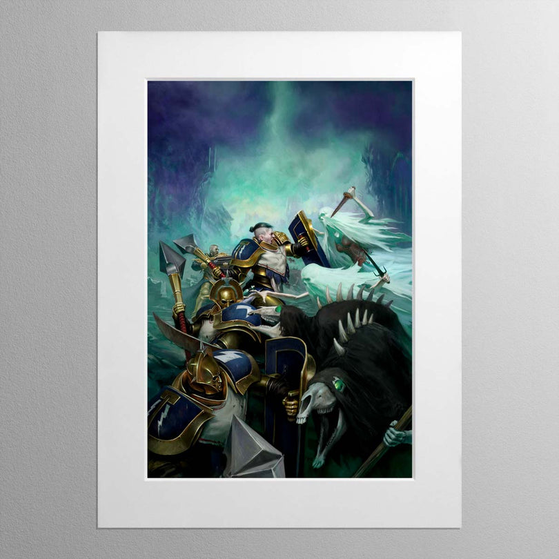 Stormstrike Art Print – Age of Sigmar Collectible – Warhammer Art