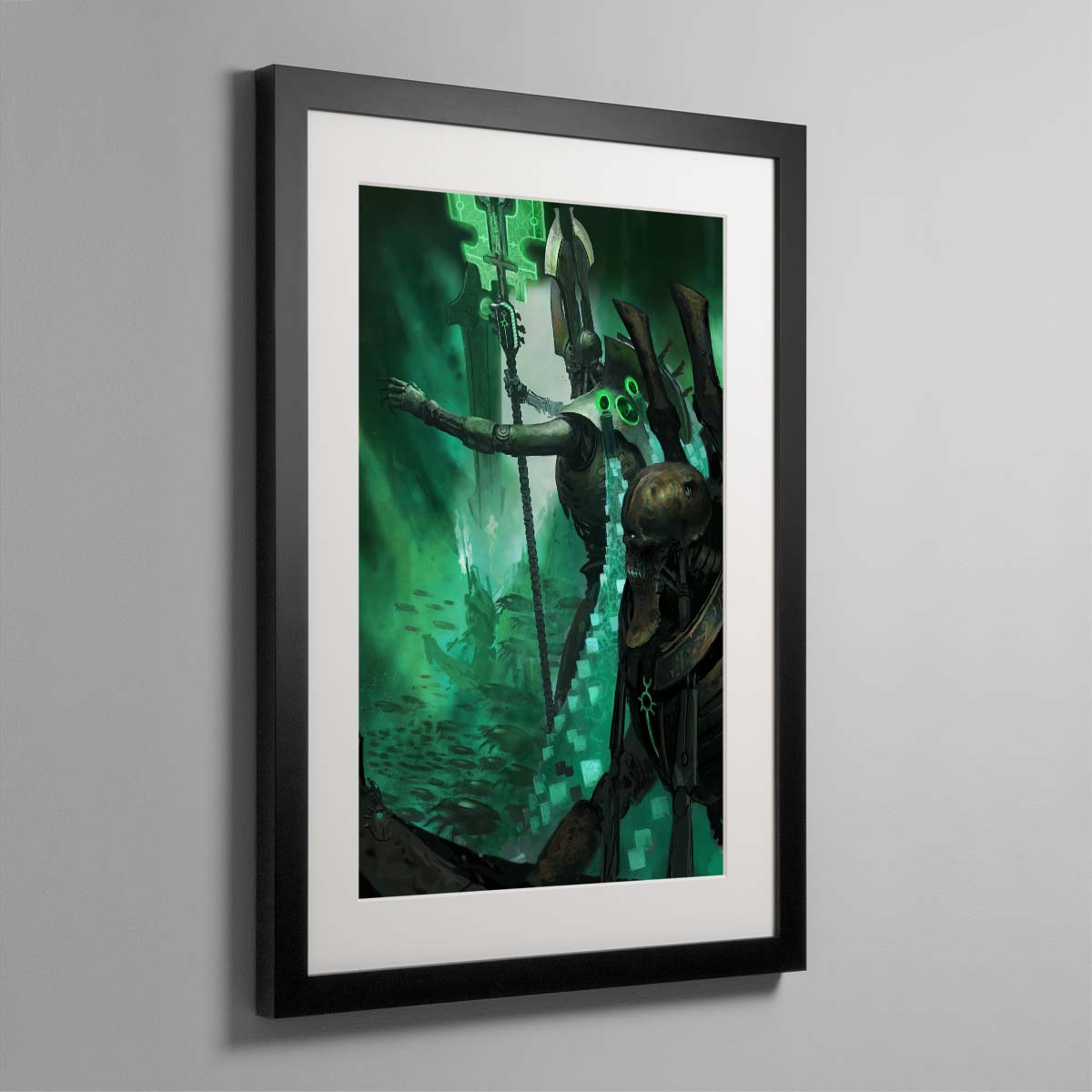 Szarekh the Silent King Art Print – Warhammer 40K Collectible ...