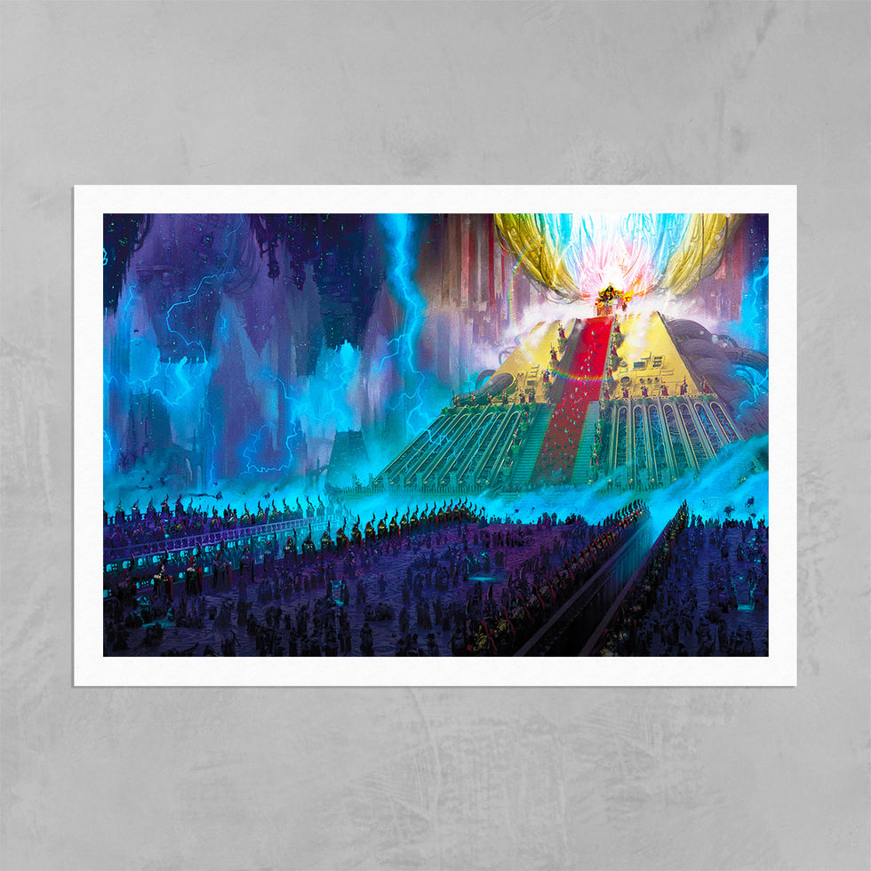 The End and the Death - Siege of Terra - Warhammer Art