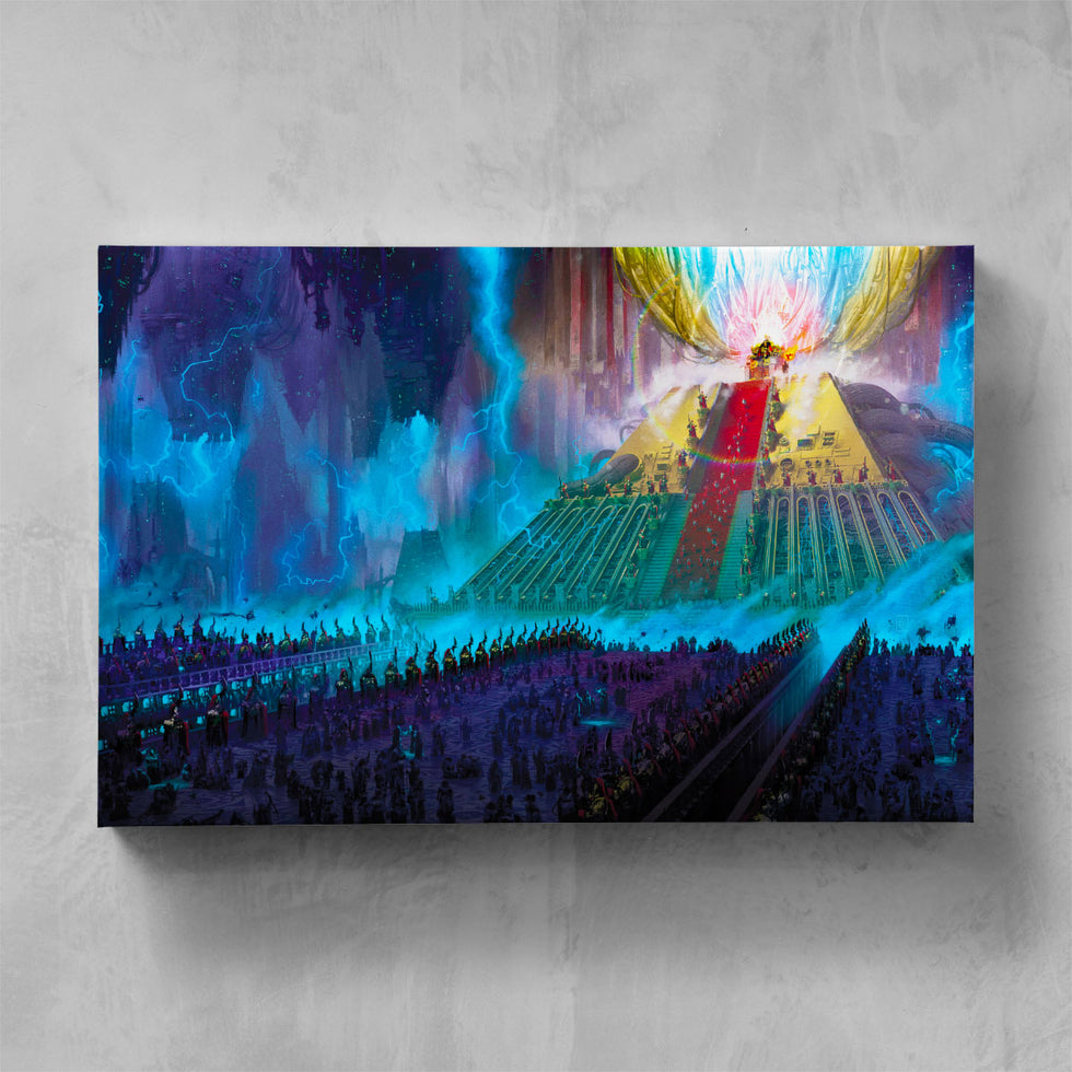 The End and the Death - Siege of Terra - Warhammer Art