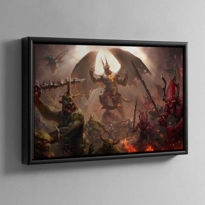 Total War Warhammer III - Daemons of Chaos Art Print – Game Artwork ...