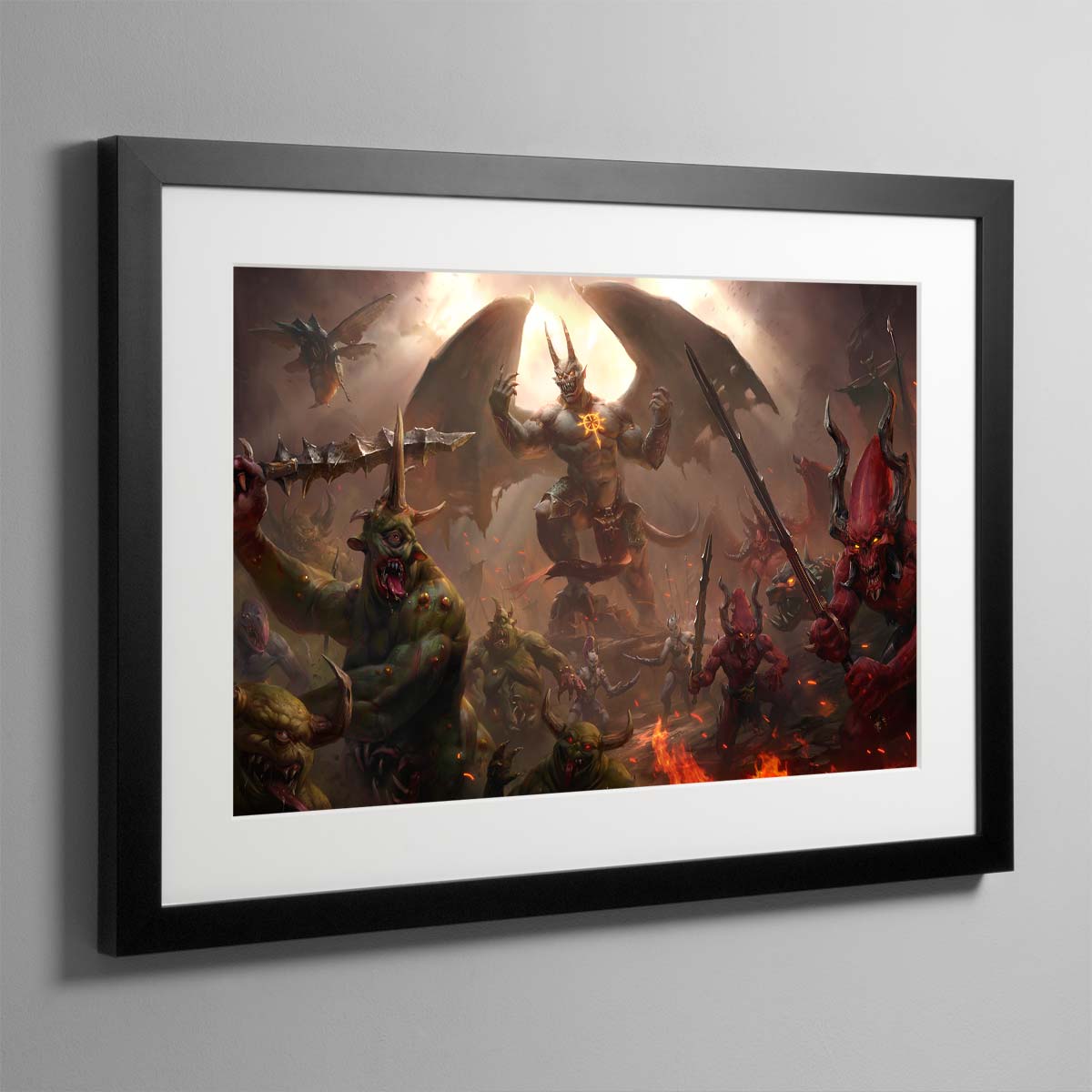 Total War Warhammer III - Daemons of Chaos Art Print – Game Artwork ...