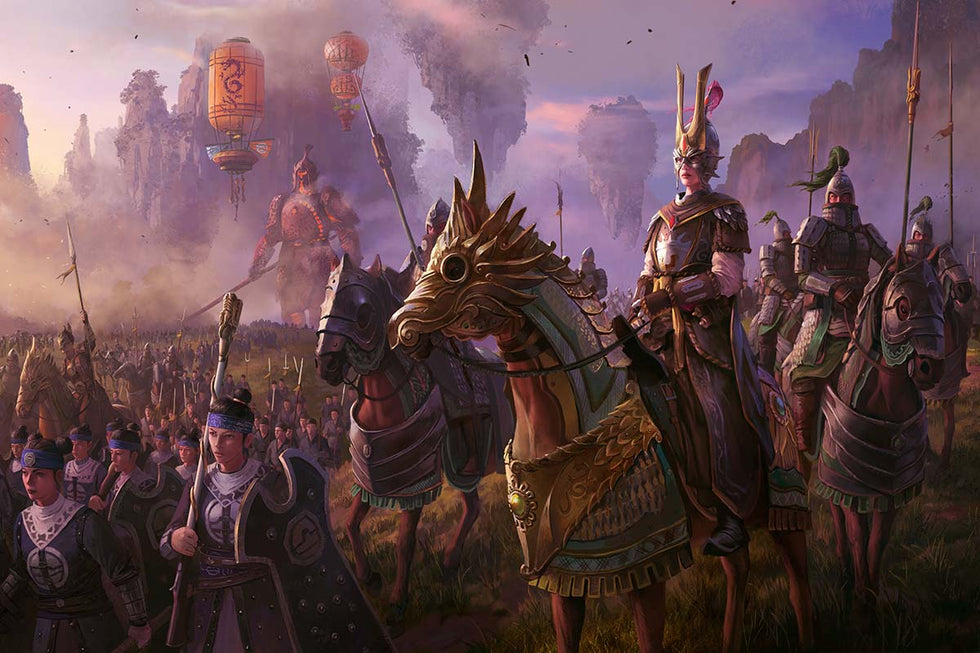 Total War Warhammer III - Grand Cathay Art Print – Game Artwork ...