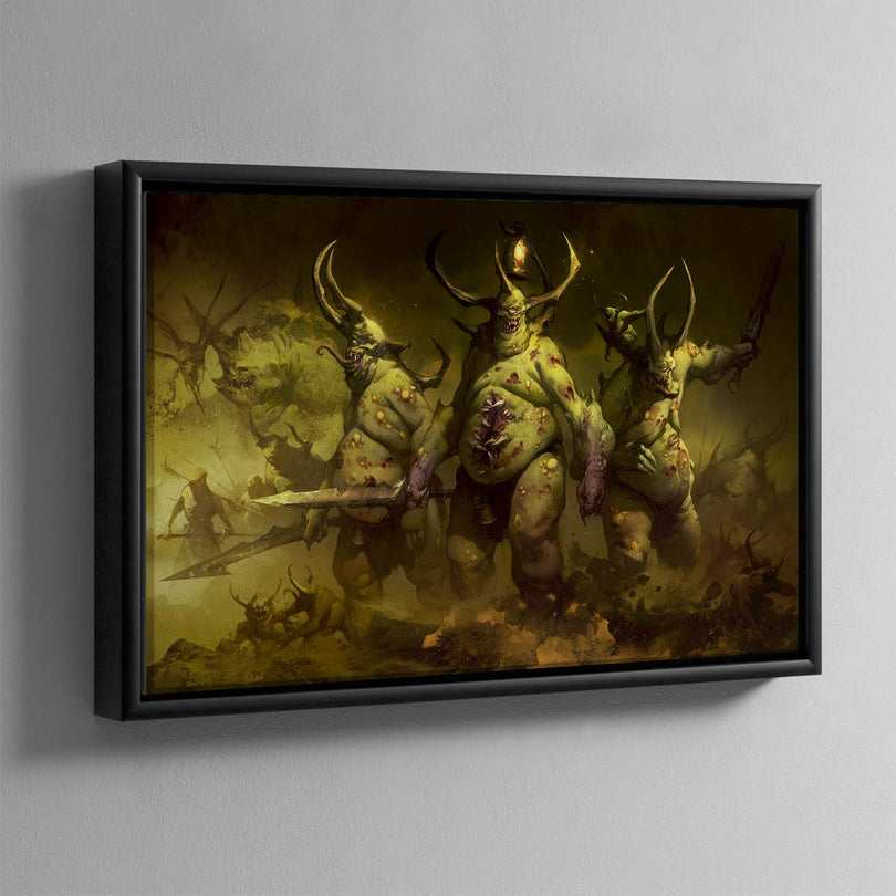 Total War Warhammer III - Nurgle Art Print – Game Artwork – Warhammer ...