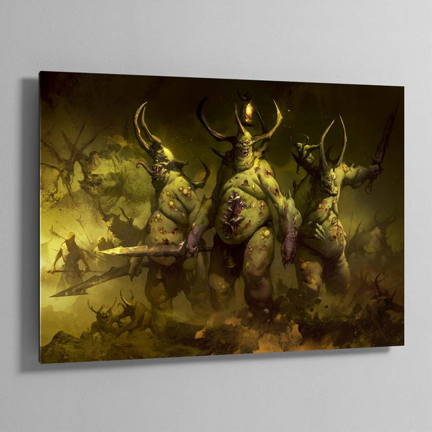 Total War Warhammer III - Nurgle Art Print – Game Artwork – Warhammer ...