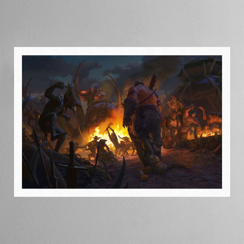Total War Warhammer III - Ogre Kingdoms Art Print – Game Artwork ...