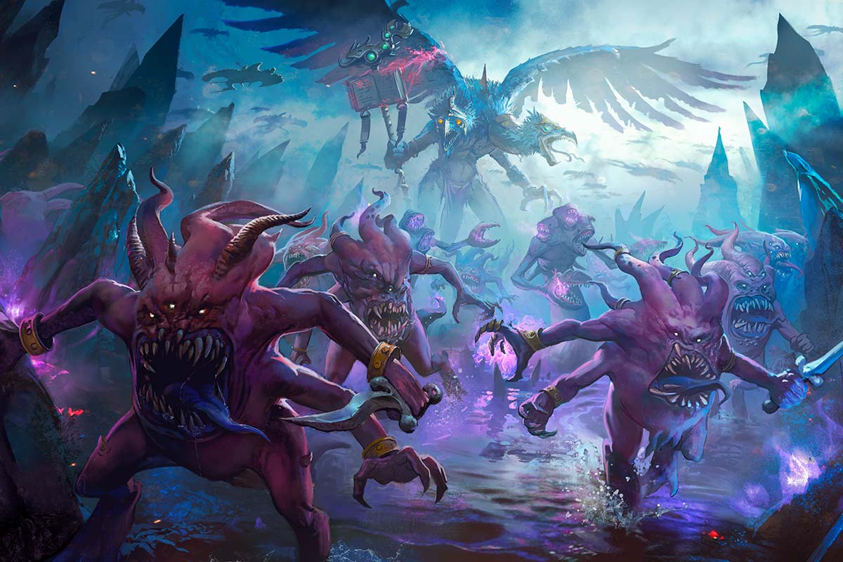 Total War Warhammer III - Tzeentch Art Print – Game Artwork ...