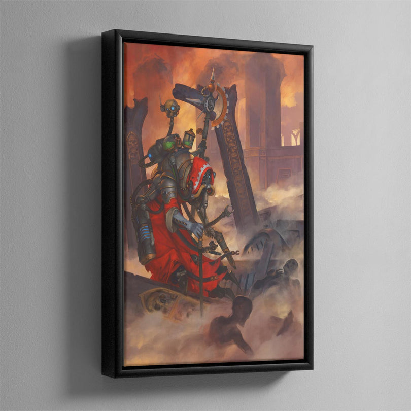 Tech-Priest Dominus Art Print – Warhammer 40K Collectible – Warhammer Art