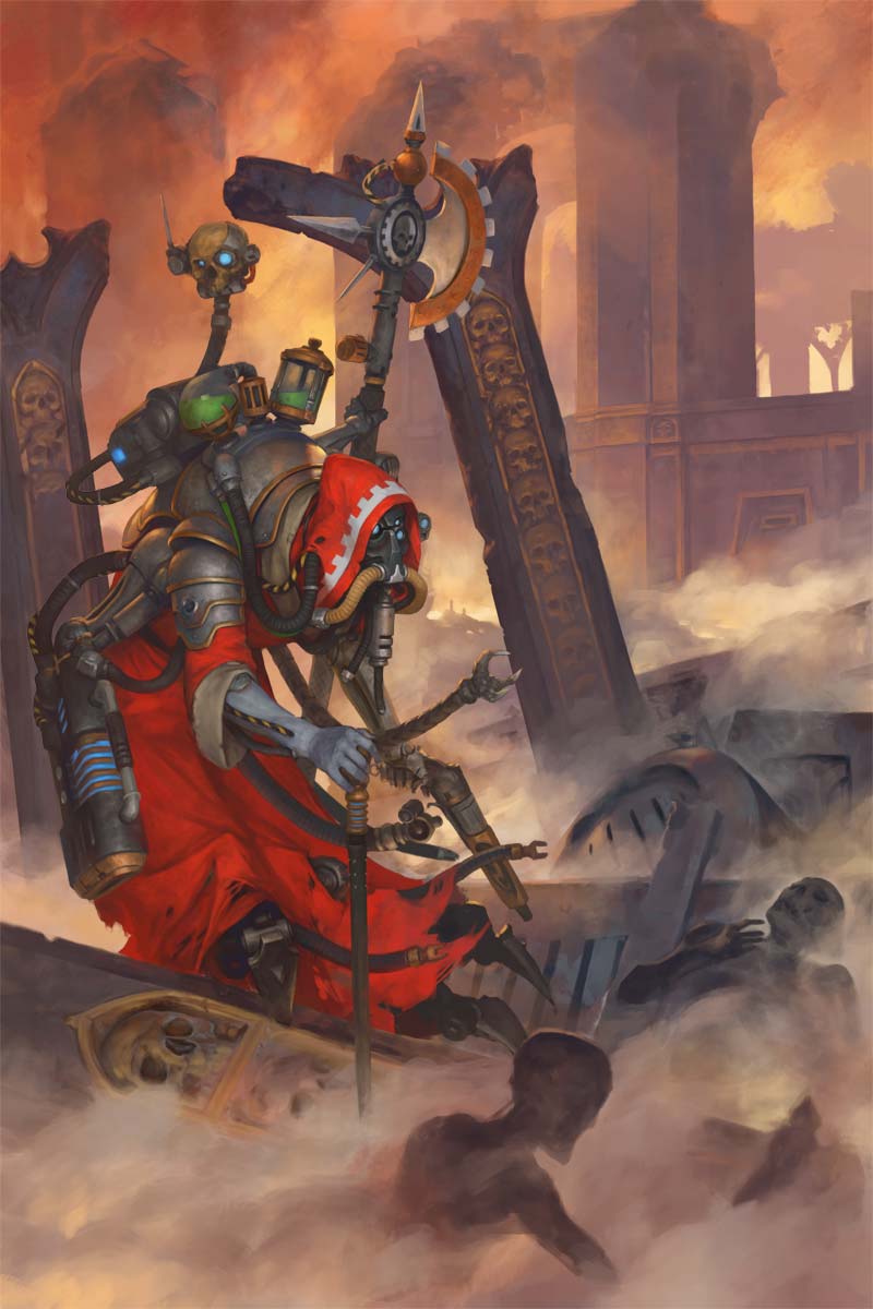 Tech-Priest Dominus – Warhammer Art