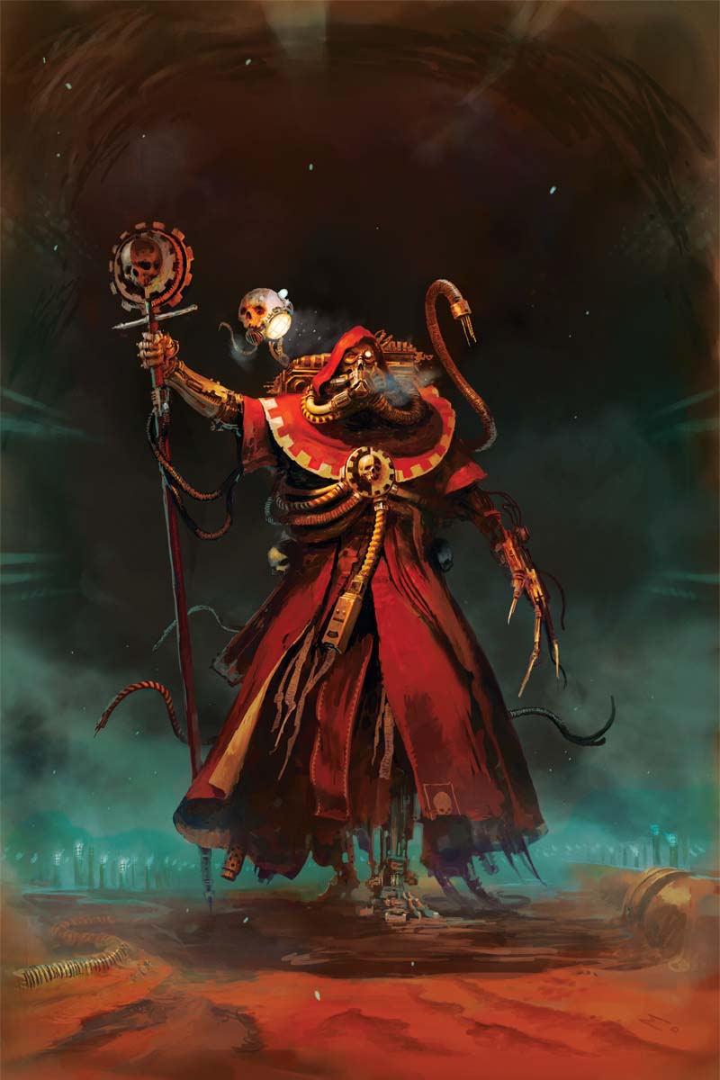 Tech-Priest of Mars – Warhammer Art