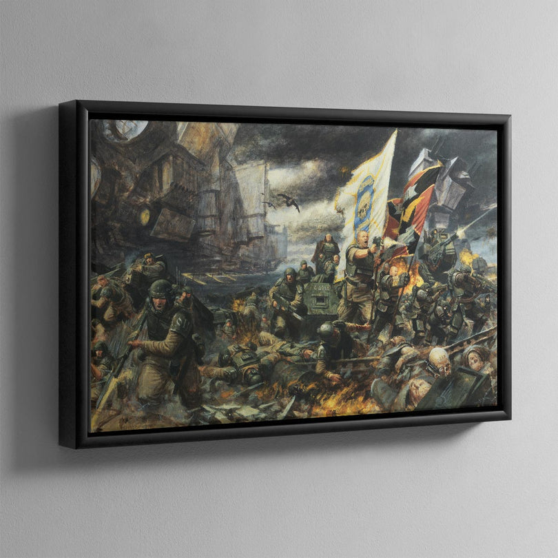 The Battle of Tyrok Fields Art Print – Warhammer 40K Collectible ...