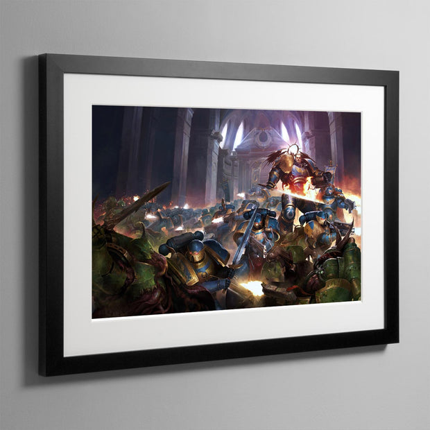 The Dark Imperium Art Print – Warhammer 40K Collectible – Warhammer Art