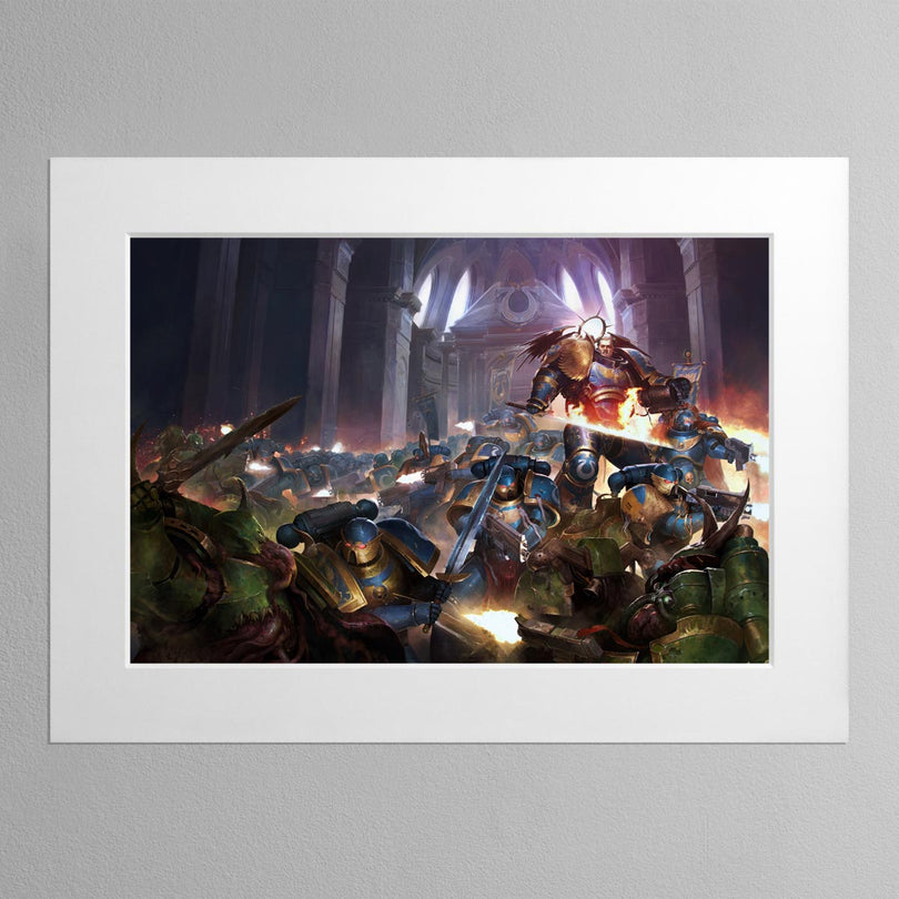 The Dark Imperium Art Print – Warhammer 40K Collectible – Warhammer Art
