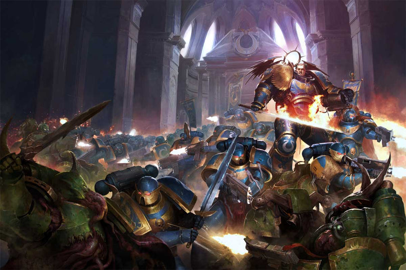 The Dark Imperium Art Print – Warhammer 40K Collectible – Warhammer Art