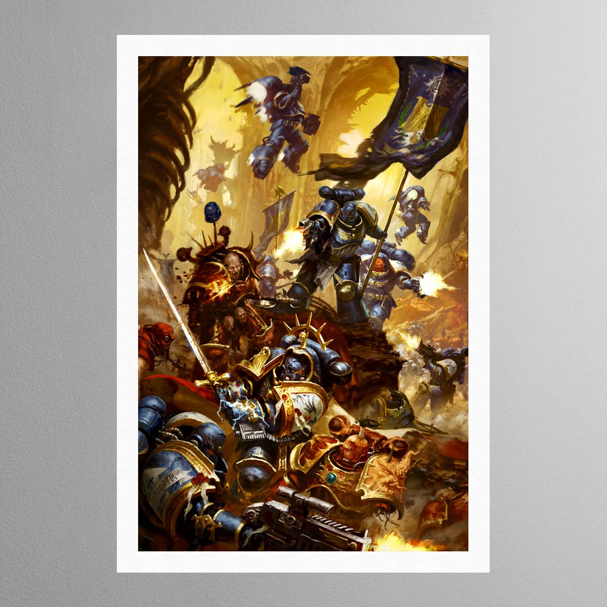 The Fulminators Art Print – Warhammer 40K Collectible – Warhammer Art