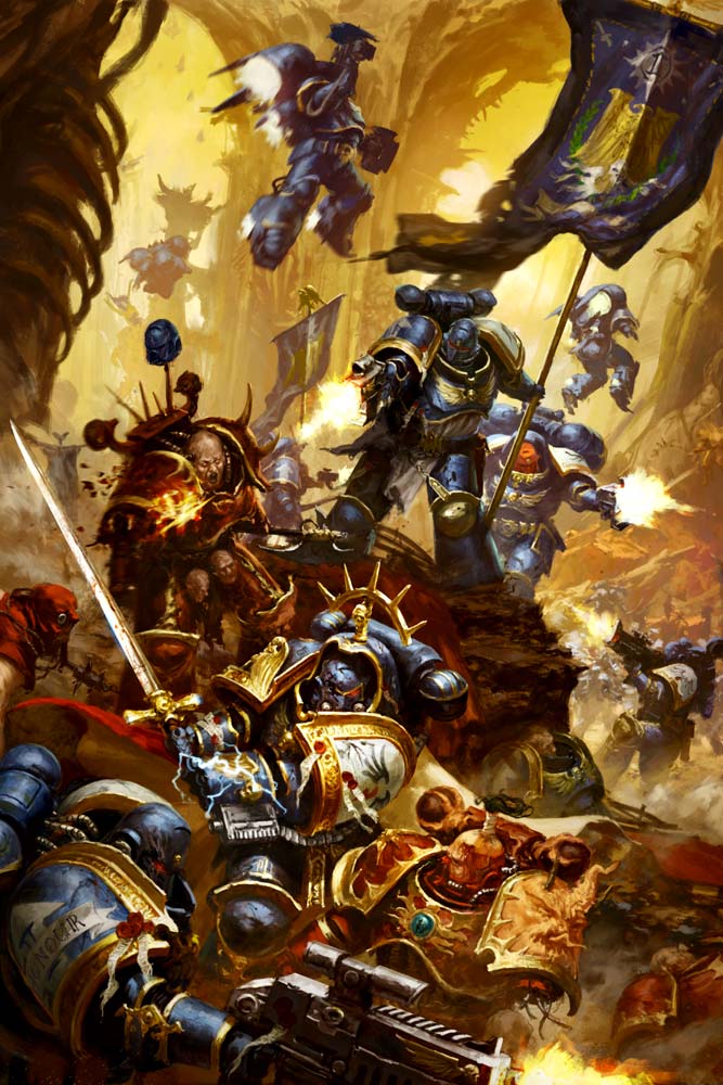 The Fulminators Art Print – Warhammer 40K Collectible – Warhammer Art