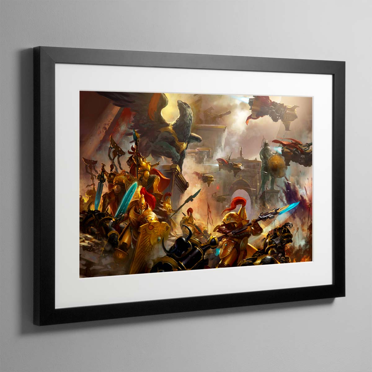 The Golden Legion Art Print – Warhammer 40K Collectible – Warhammer Art