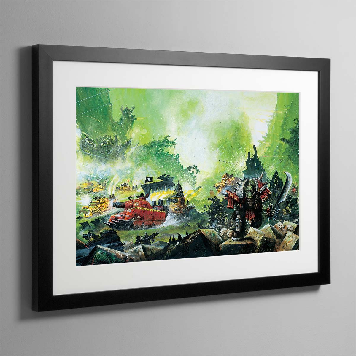 The Green Tide Art Print – Warhammer 40K Collectible – Warhammer Art