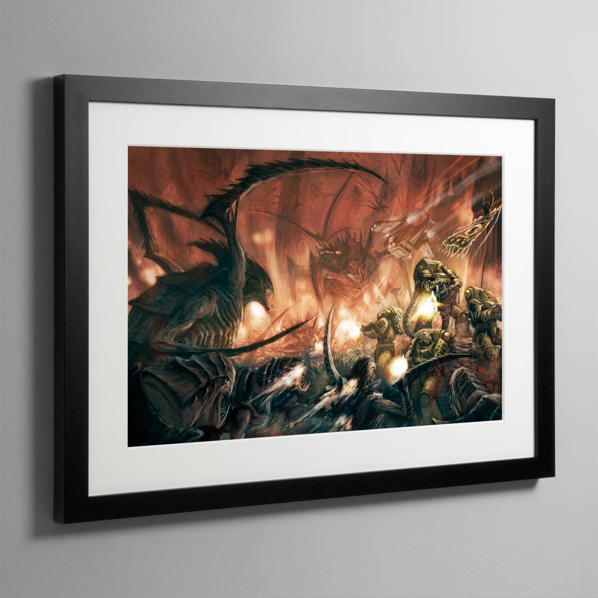 The Last Stand Art Print – Warhammer 40K Collectible – Warhammer Art
