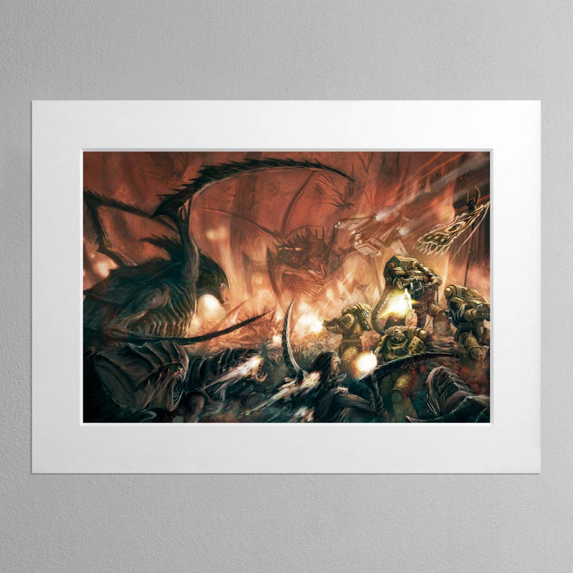 The Last Stand Art Print – Warhammer 40K Collectible – Warhammer Art