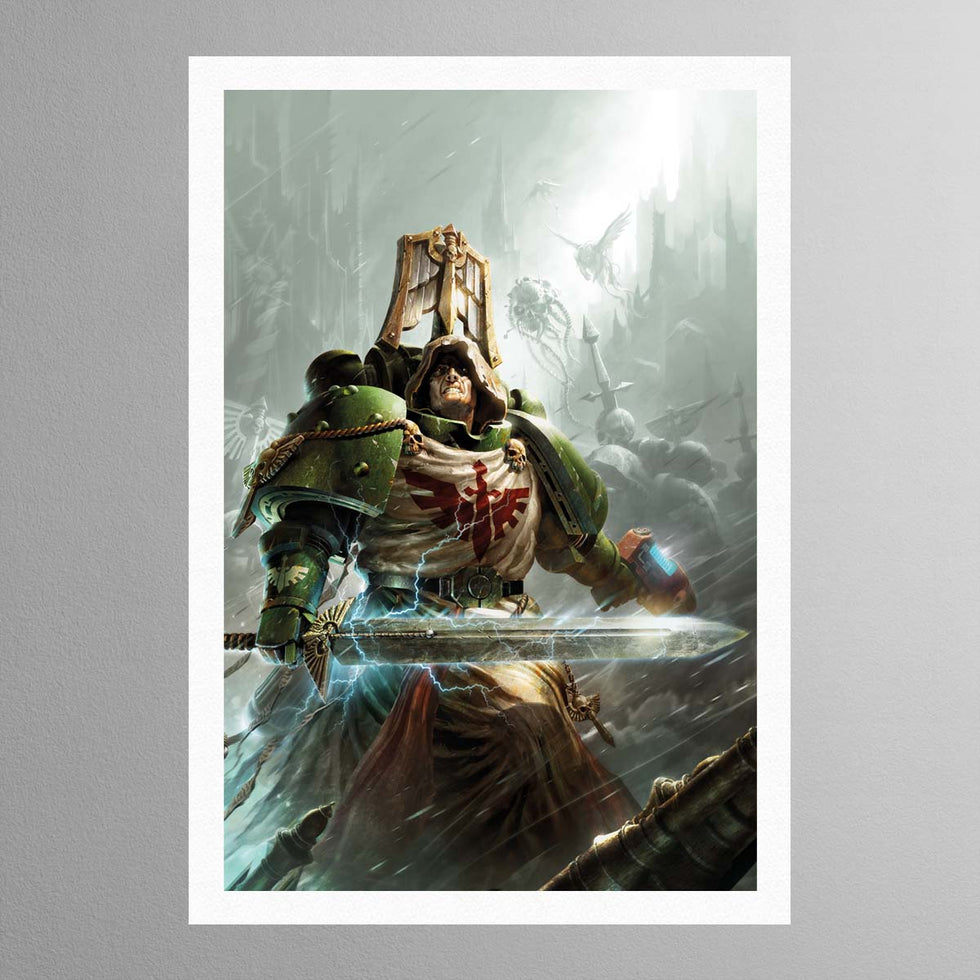 The Legacy of Caliban - Warhammer Art