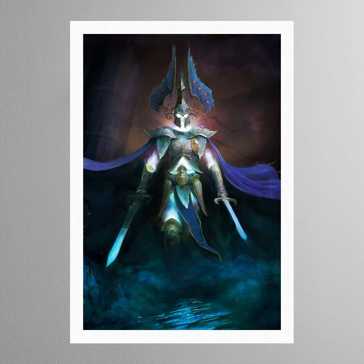 The Light of Eltharion Art Print – Age of Sigmar Collectible ...