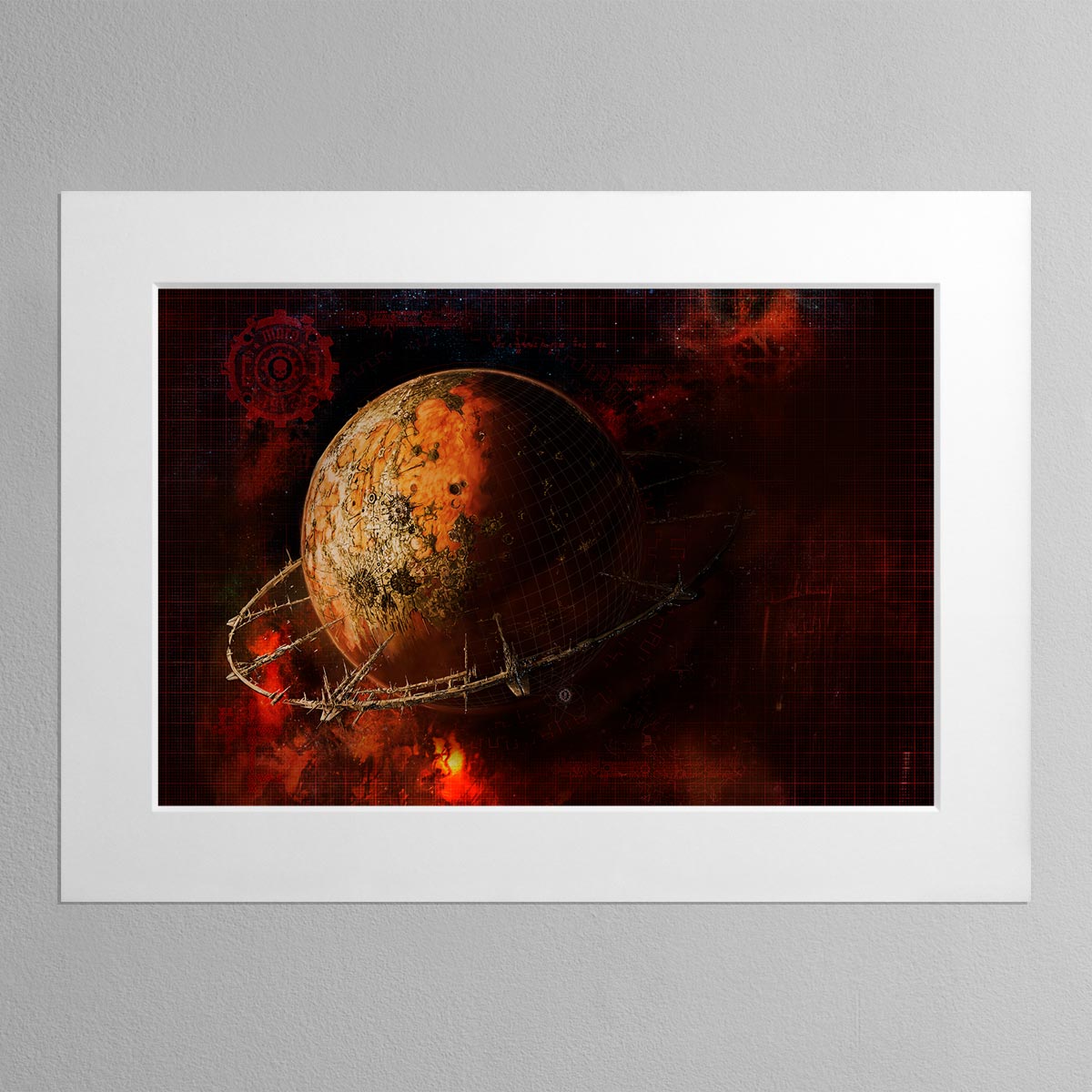 The Red Planet Art Print – Warhammer 40K Collectible – Warhammer Art
