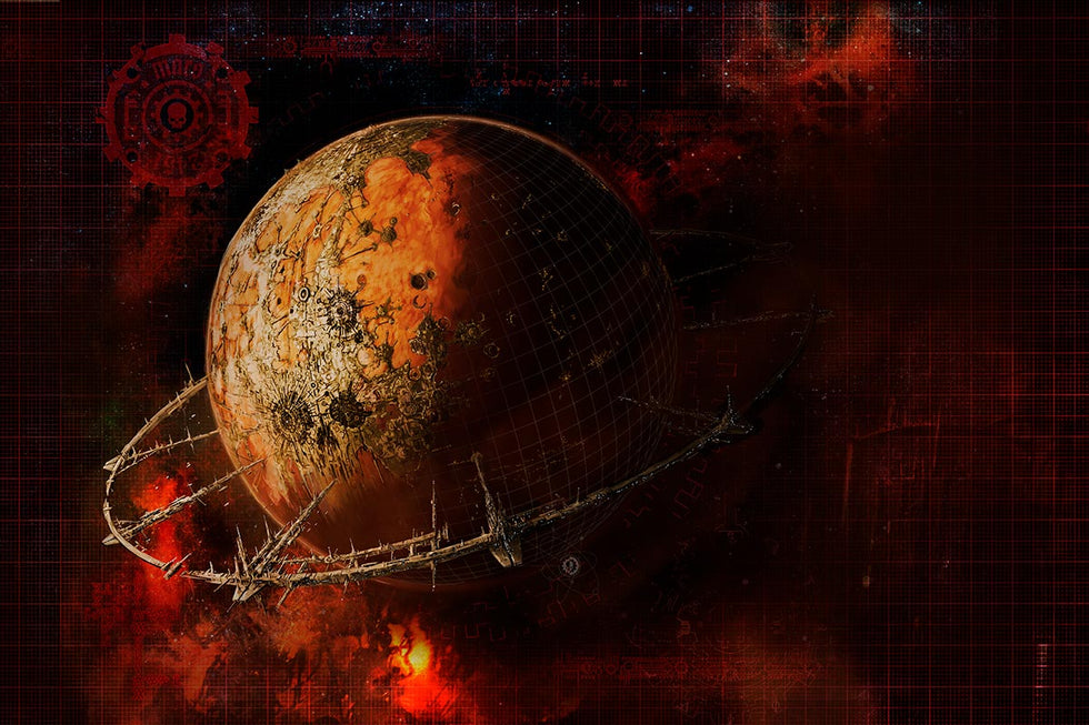 The Red Planet - Warhammer Art