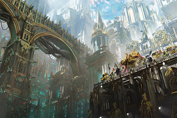 The Solar War Art Print – The Horus Heresy Collectible – Warhammer Art