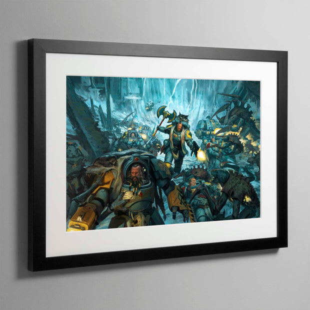 The Sons of Russ Art Print – Warhammer 40K Collectible – Warhammer Art