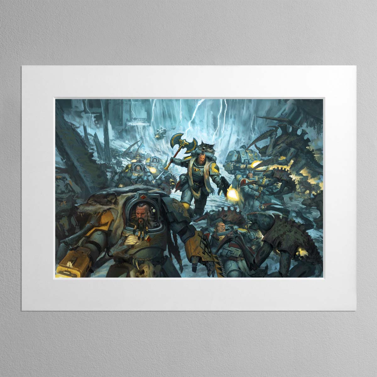 The Sons of Russ Art Print – Warhammer 40K Collectible – Warhammer Art
