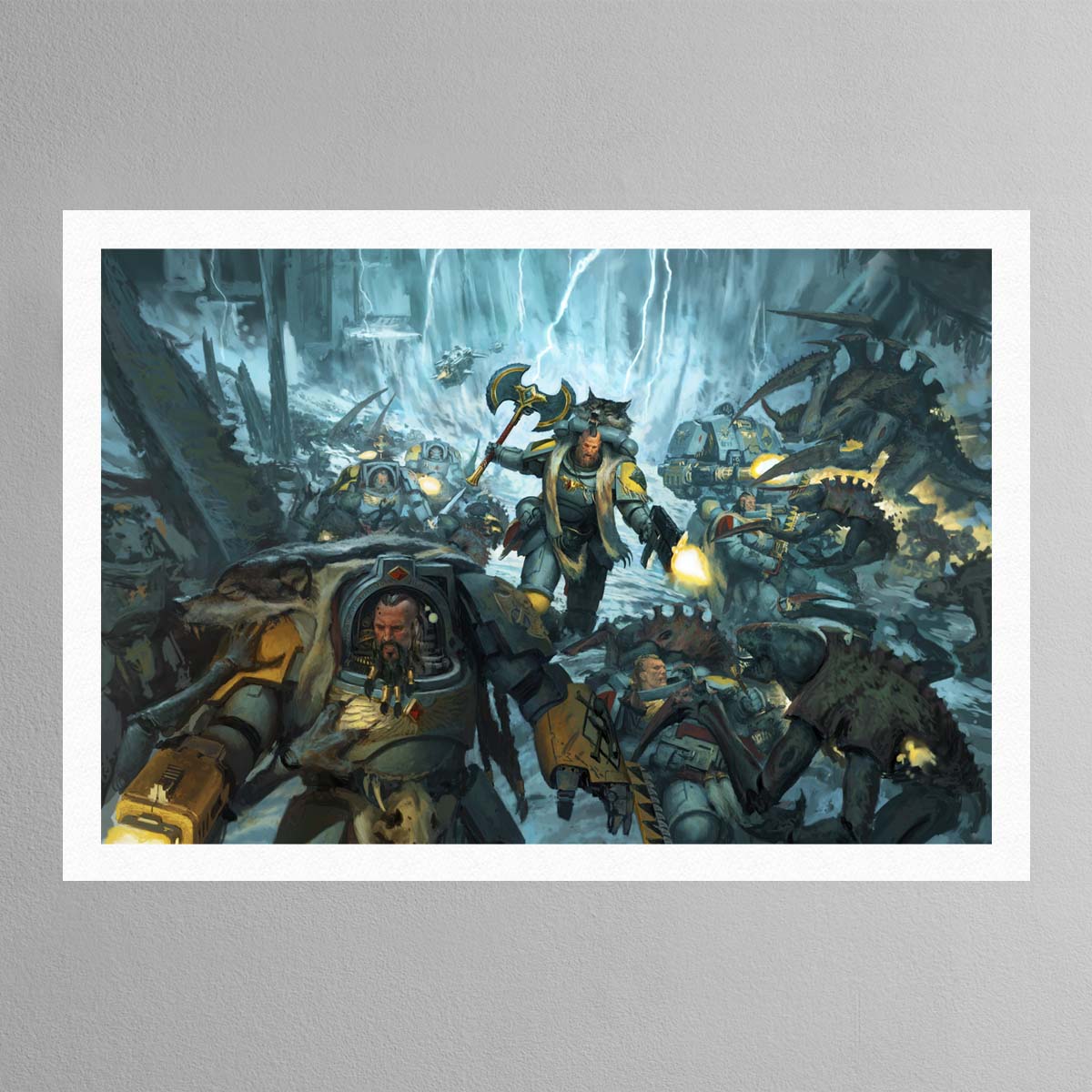 The Sons of Russ Art Print – Warhammer 40K Collectible – Warhammer Art