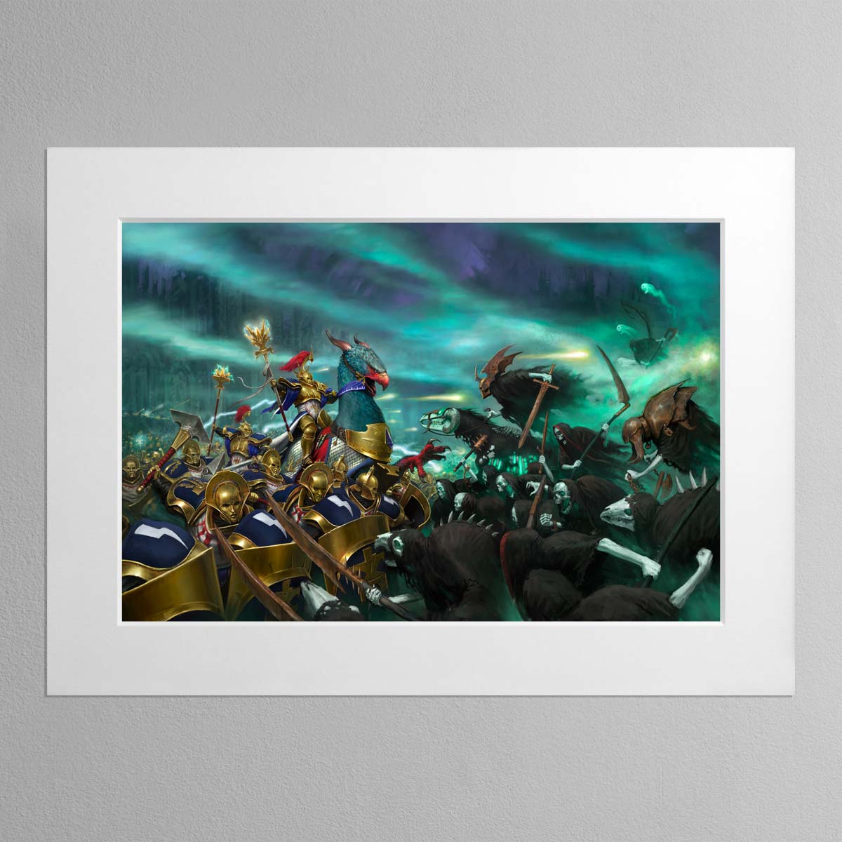 The Soul Wars Art Print – Age of Sigmar Collectible – Warhammer Art