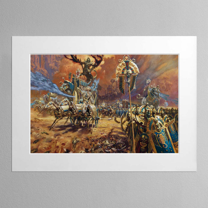 The Tomb Kings of Khemri Art Print – The Old World – Warhammer Art