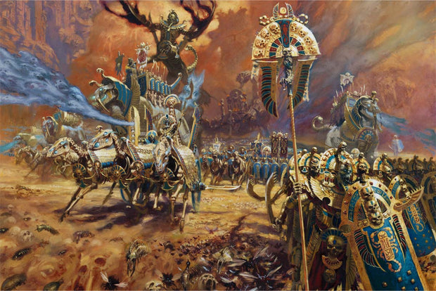 The Tomb Kings of Khemri Art Print – The Old World – Warhammer Art