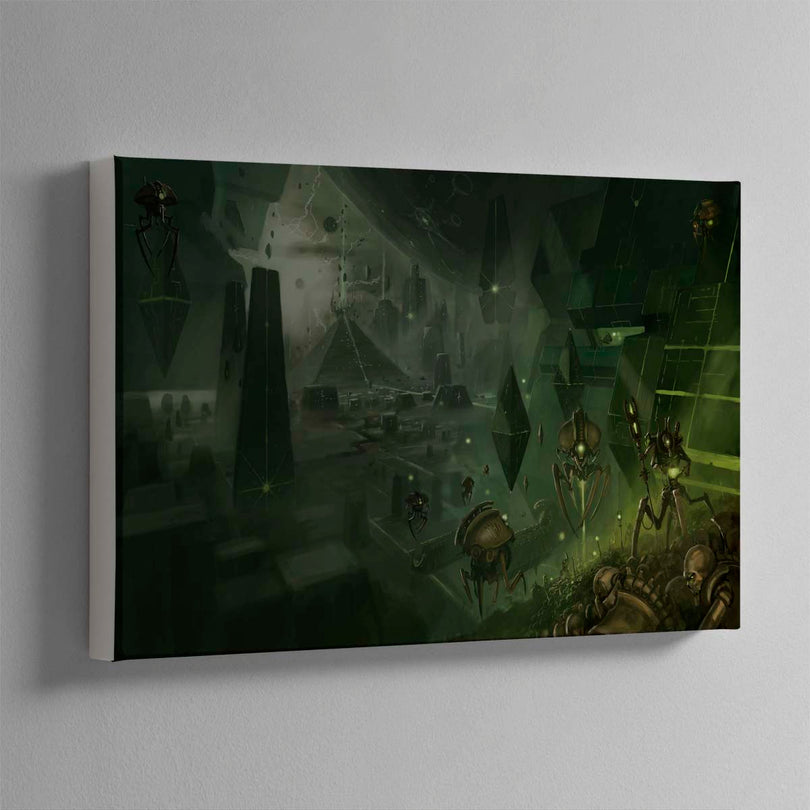 Tomb World Art Print – Warhammer 40K Collectible – Warhammer Art