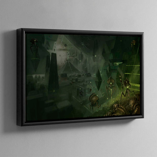 Tomb World Art Print – Warhammer 40K Collectible – Warhammer Art
